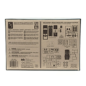 AMT Dodge 1965 Coronet 1/25 Scale Snap Model Kit (No Glue Required), White, AMT1176