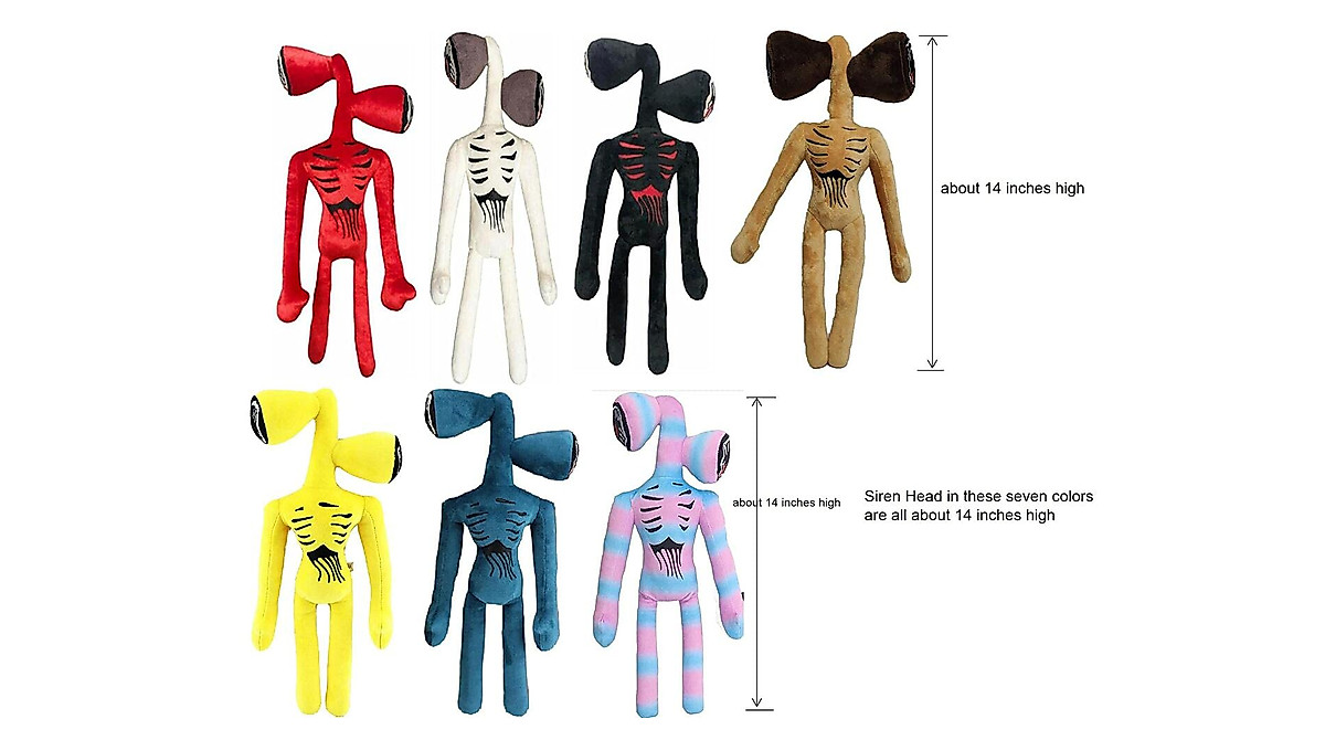 Siren Head Plush Toys - 10 PCS for Gifts & Decor