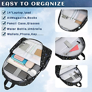 Lohol Cute Unicorn Backpack for Little Kids, Lightweight School Bookbag for Kindergarten Children Girl with Chest Strap (Light Blue)