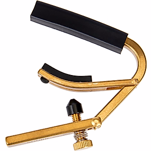 Shubb C1B Brass Capo for Steel String Guitars