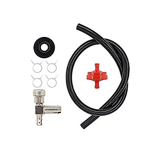 MOTOKU Tank Fuel Hose Filter Gas Shut-Off Valve Grommet Bushing for 3000 5000 6250 Watts for Craftsman for Coleman Powermate Maxa Generac for Honda GX240 Generator Snapper Snowblower Snow Thrower