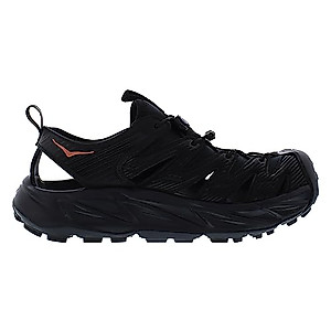 HOKA ONE ONE Hopara Womens Shoes Size 10.5, Color: Black/Fusion Coral