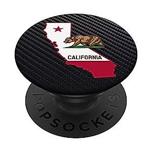 California State Flag Bear PopSockets PopGrip: Swappable Grip for Phones & Tablets