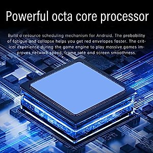 10.1in Tablet, 5G WiFi Tablet, 8 Core CPU 2.4 5G WiFi Dual Band Tablet,8MP 20MP Dual Camera Calling Tablet, 6800mAh Tablet for Video, Reading, Playing Games