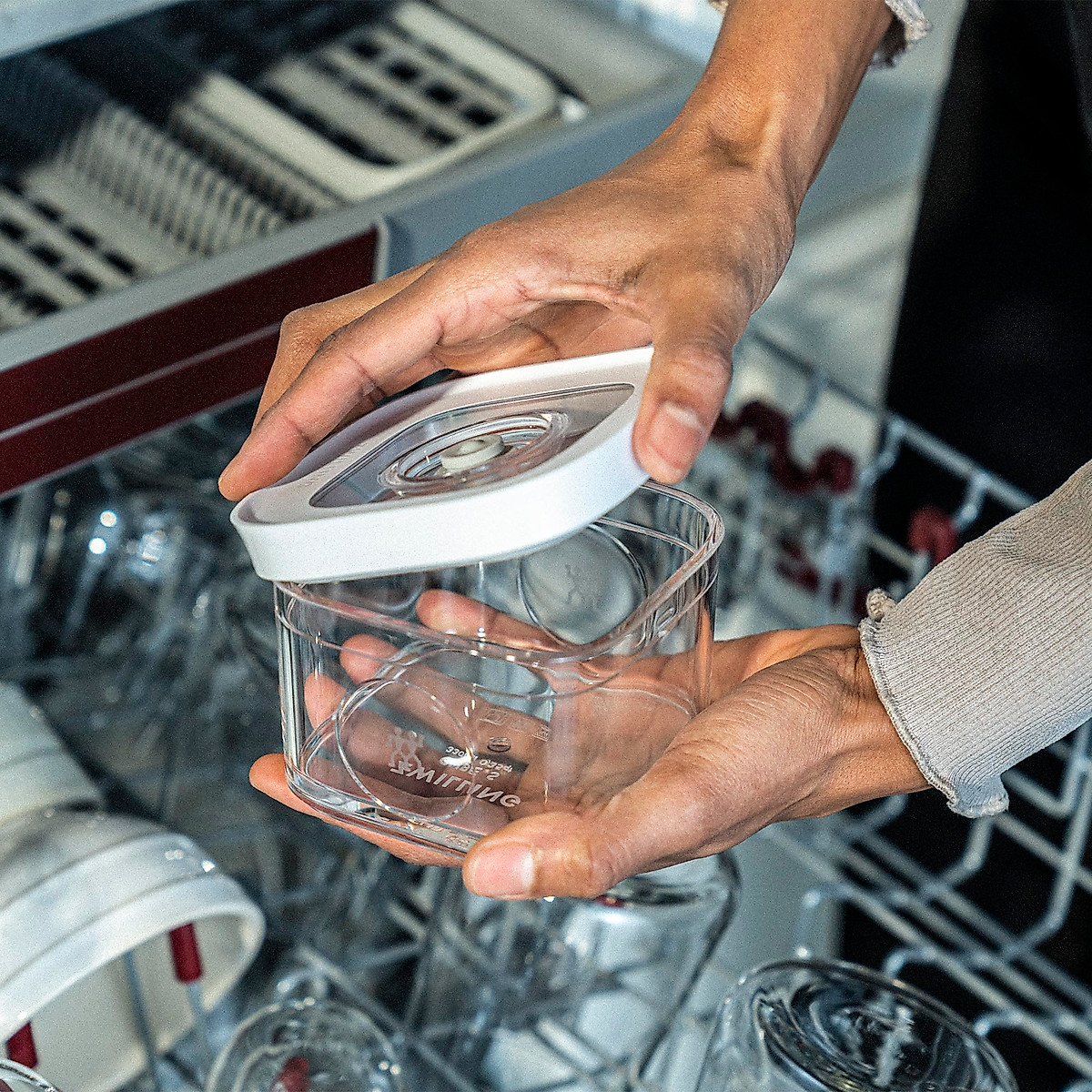 ZWILLING Small Cube, S Container, .34-qt, 2-pc Set, Clear