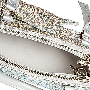 Betsey Johnson Twinkle Satchel, Silver