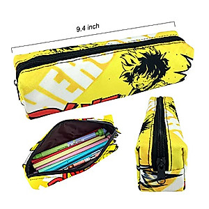 MHA Luminous Backpack Academia Notebook Izuku Notebook Laptop Backpack with USB Charging Port Unisex Bookbag Daypack (Galaxy)