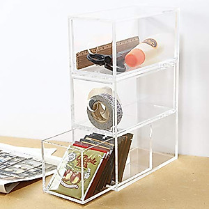 MUJI E2A4031 Storage Box, Medium, Clear
