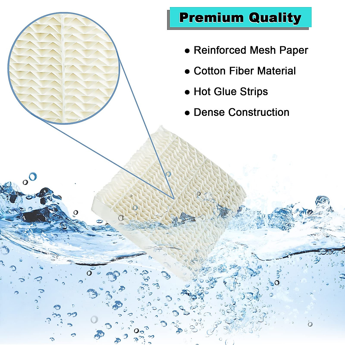1043 Humidifier Super Wick Filter Compatible with Essick Air AIRCARE EP9800, EP9700, EP9500, EP9R800, EP9R500, 831000, 826800, 826000, 821000 and Bemis Space Saver 800, 8000 Series Humidifiers