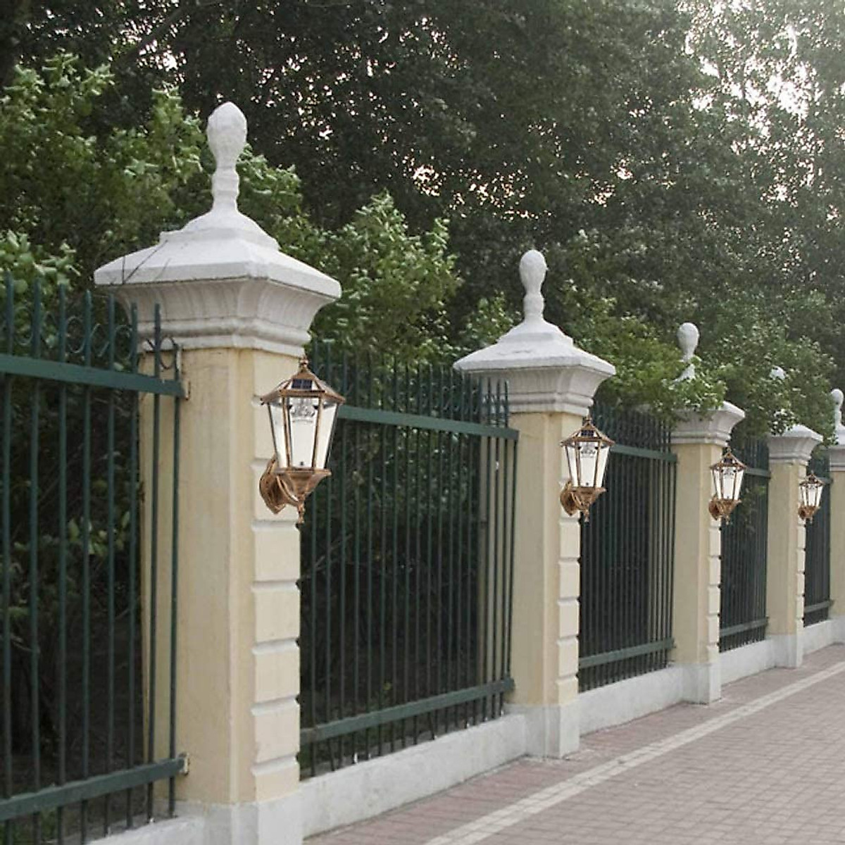 TWTCC Wall Mounted Light Solar Wall Light Outdoor Wall Lamp Outdoor Light Entry Light Door Post Villa Waterproof Garden Wall Light Garden Wall Lantern Home Reading Light