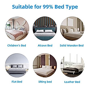 KCRET Bed Rail for Toddlers,Upgraded Infants Safety Bed Guardrail with Breathable Fabric for Twin, Double, Full-Size Queen & King Mattress (78.7“×30”, Gray)