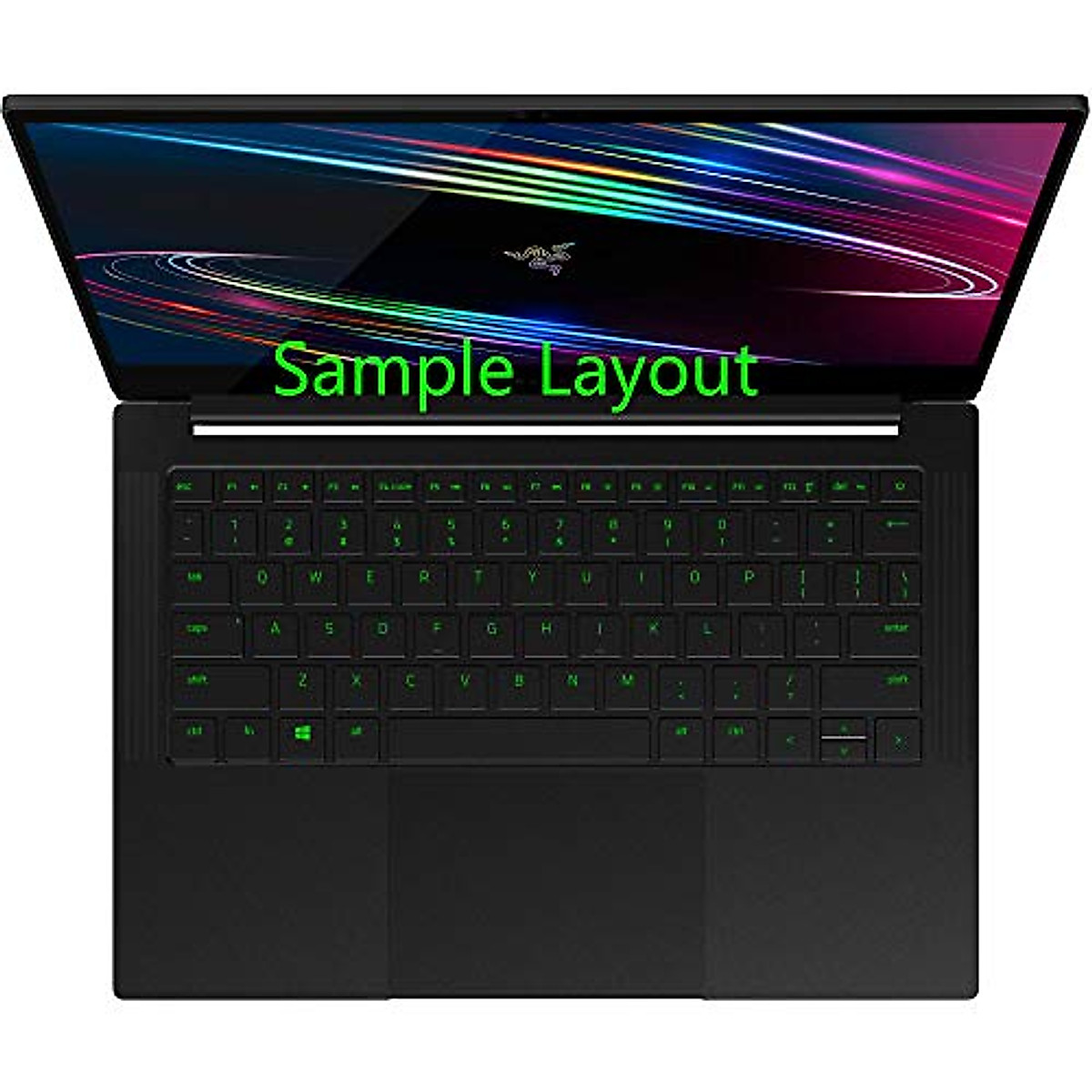 Keyboard Cover Compatible with 2020 13.3 inch Razer Blade Stealth 13 Gaming Laptop, 14" Razer Blade 14 & 13.4" Razer Book 13 Laptop Thin Keyboard Accessories Skin- TPU