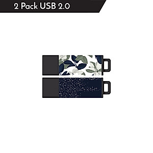 Centon DataStick Pro2 USB 2.0 Flash Drives, Assorted Colors, Pack Of 2 Flash Drives, C1-IPU2T32G2-5