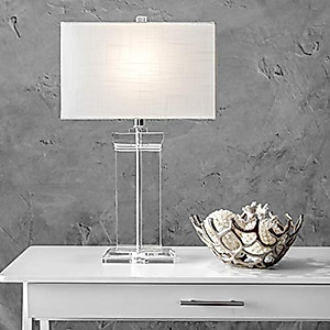 nuLOOM MCT11AA Toledo 25" Crystal Table Lamp, Height, Clear