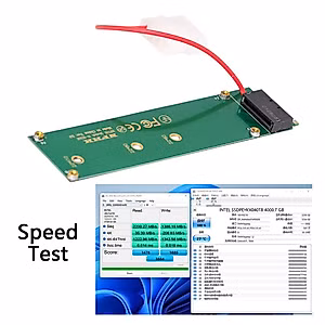 Xiwai Ruler 1U GEN-Z EDSFF Short SSD E1.S to NVMe NGFF M-Key 4X Host Carrier Adapter with Power