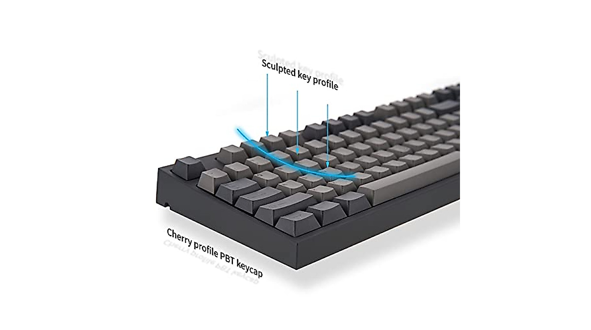 MSTONE Groove T Mechanical Keyboard - Noise Cancelling & Compact