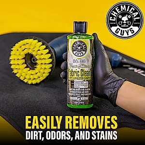 Chemical Guys CWS2031602 Foaming Citrus Fabric Clean Carpet & Upholstery Shampoo & Odor Eliminator (Car Carpets, Seats & Floor Mats), Safe for Cars, Home, Office, & More , 16 fl oz, 2 Pack