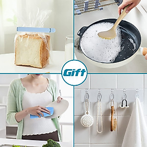 2-Pack Under Sink Organizer, Bathroom Organizer, Comes with 4 practical gifts, Cabinet Organizer, Suitable for Multifunctional storage rack for kitchens, bathrooms, countertops, and under counters