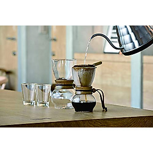 Hario Woodneck Drip Pot, 480ml, Acacia Wood