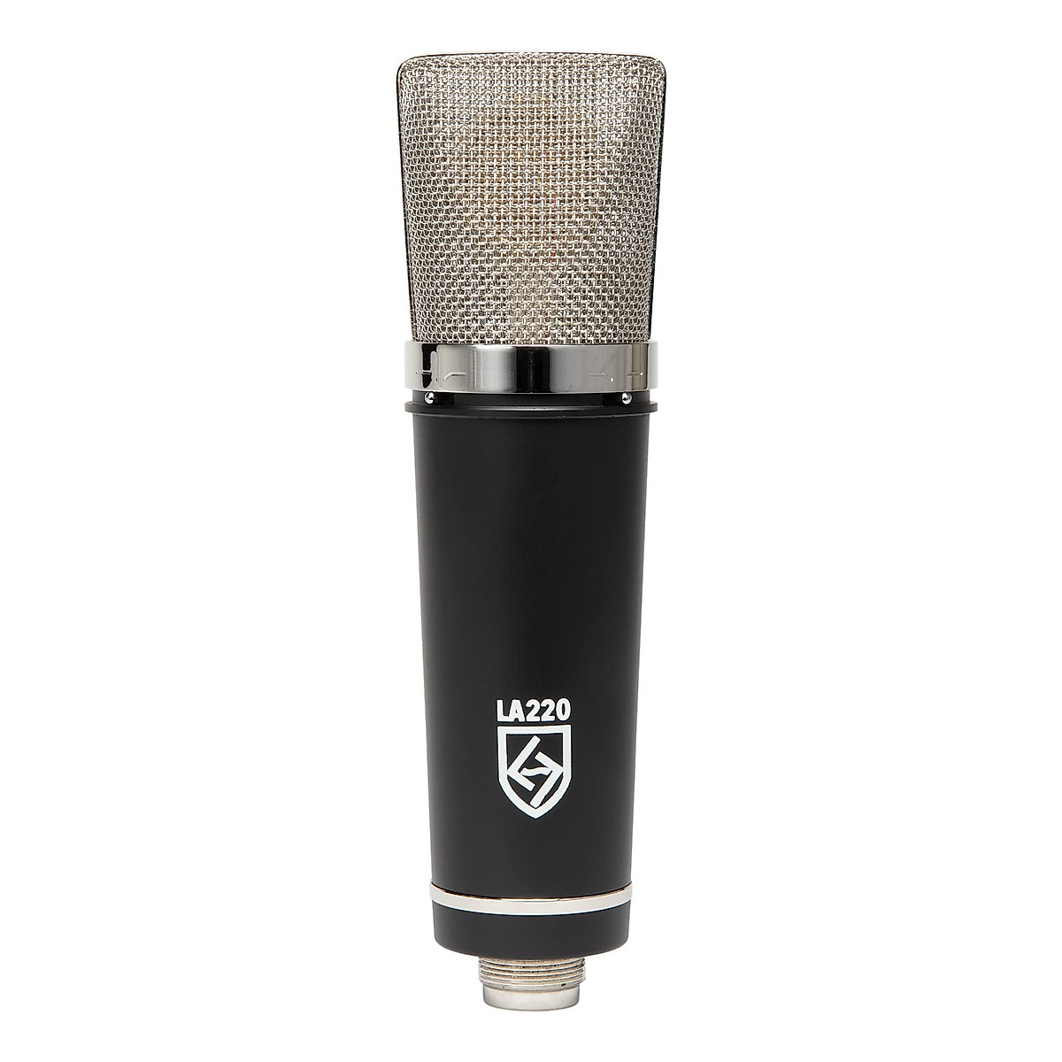 Lauten Audio Black LA-220 Large Diaphragm FET Condenser Microphone, Black