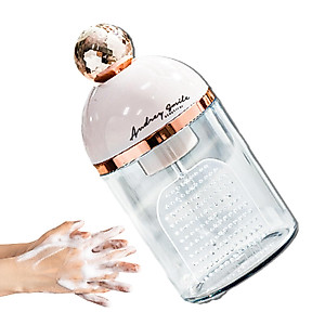 Soap Dispenser Bathroom, Electric Automatic Soap Dispenser, Shower Gel Foam Foamer, Holds Shampoo, Soap, Conditioner, Shower Gel (B)