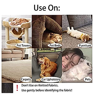 Pet Hair Remover,Cleaner Pro Pet Hair,Reusable Dog Hair Remover &Cat Hair Remover, Multi Carpet Hair Removal Tool and Carpet Scraper, Easy Pet Fur Remover for Couch,Carpet,Furniture&Pet Towers