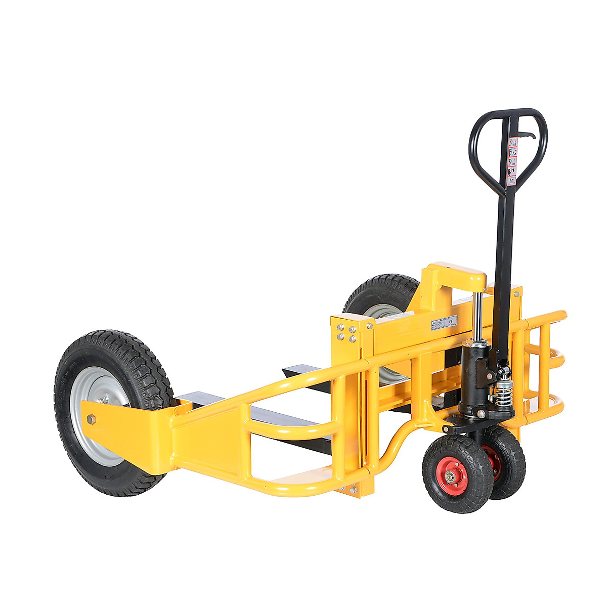 Vestil ALL-T-HD Heavy Duty All Terrain Pallet Truck, 2500 lbs Capacity, 32" Length x 12" - 26-3/4" Width Fork