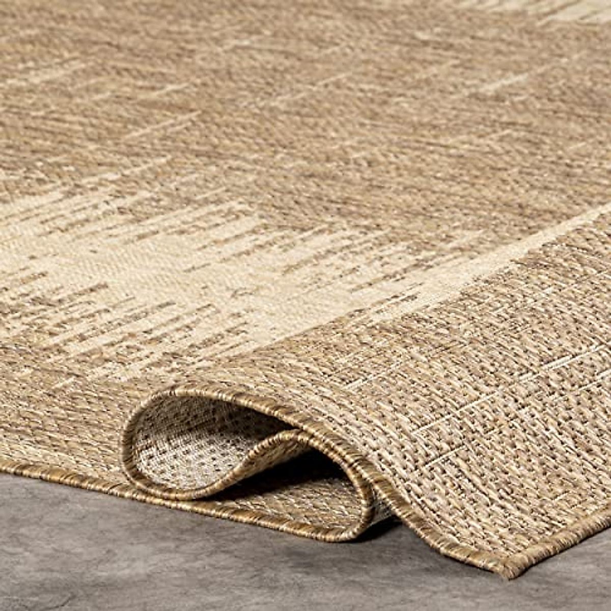 nuLOOM Tami Transitional Square Indoor/Outdoor Area Rug, 2' x 3', Beige