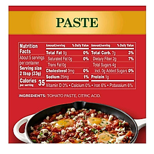 Complete Meal Kit - Kraft Foods Classics Tangy Italian Spaghetti, 8.0 Ounce & Hunts Tomato Paste 6 Ounce bundle (Pack of 2)