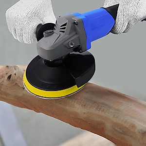 115MM Cordless Angle Grinder,Brushless Motor Grinder,Rechargeable Lithium Angle Grinder w/21V 3.0Ah Li-Ion Battery & Charger 4-1/2'' Saw Blade,10000 rpm for Cutting, Polishing,Grinding Woodworking