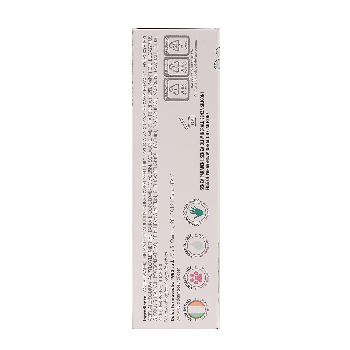 Dulàc - Arnica Cream 2.53 Fl Oz Rich in Organic Arnica Montana Extracts, Arnica Bruise Cream Extra Strength Also Ideal for Muscle and Joint Relief, Swelling and Edema