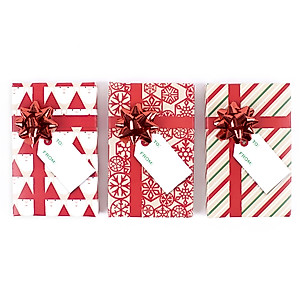 Hallmark Holiday Gift Card Holders, Red (Pack of 3)