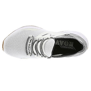 New Balance Women's Fresh Foam Roav V1 Sneaker, Nb White/Black, 9 M US