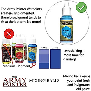 The Army Painter Paint Set - Miniature Painting Kit with 100 Rustproof Mixing Balls & 60 Nontoxic Acrylic Paints for Wargamers Hobby Model Paints for Plastic Models - Mini Figure Painting Kit