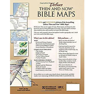 Deluxe Then and Now Bible Maps - New and Expanded Edition