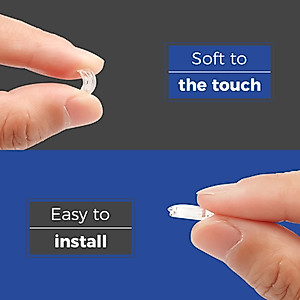 HILEEN 6 Pairs Replacement Nose Pads Nose Piece for Oakley Feedback OO4079 | Holbrook Metal OO4123 | Gauge 6 OO6038 | Gauge 8 OO4124 | Crosshair OO4060 OO6014 OO4069 | Elmont M L OO4119 Sunglass