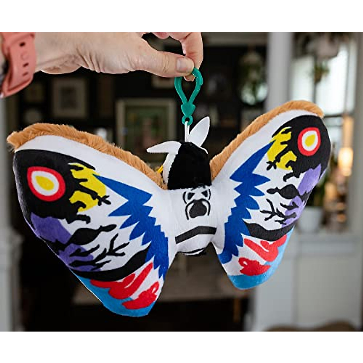 Godzilla Rainbow Mothra 10-Inch Character Plush Toy | Cute Plushies and Soft Stuffed Animals, Kids Room Decor Accessories | Kaiju Monster Gifts and Collectibles