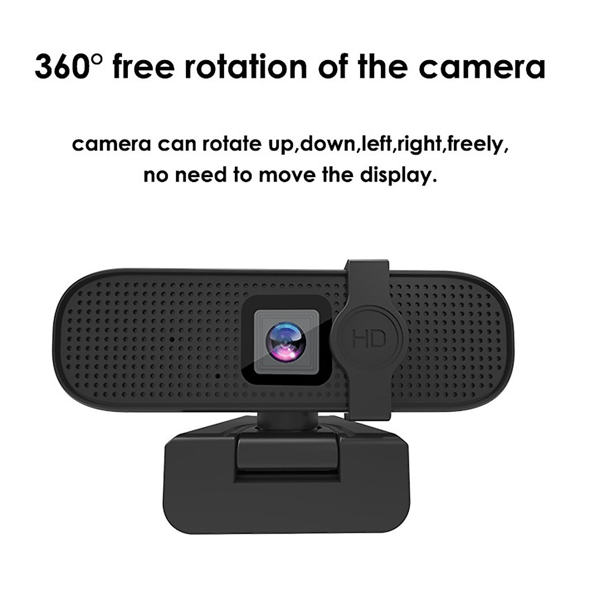 Sanpyl 4K USB Computer Web Camera with Autofocus for Gaming Video Recording, Plug and Play Webcam