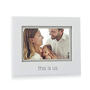 Pearhead This Is US Picture Frame, Family Keepsake Frame, Gift For New And Expecting Parents, 4x6 Photo Frame