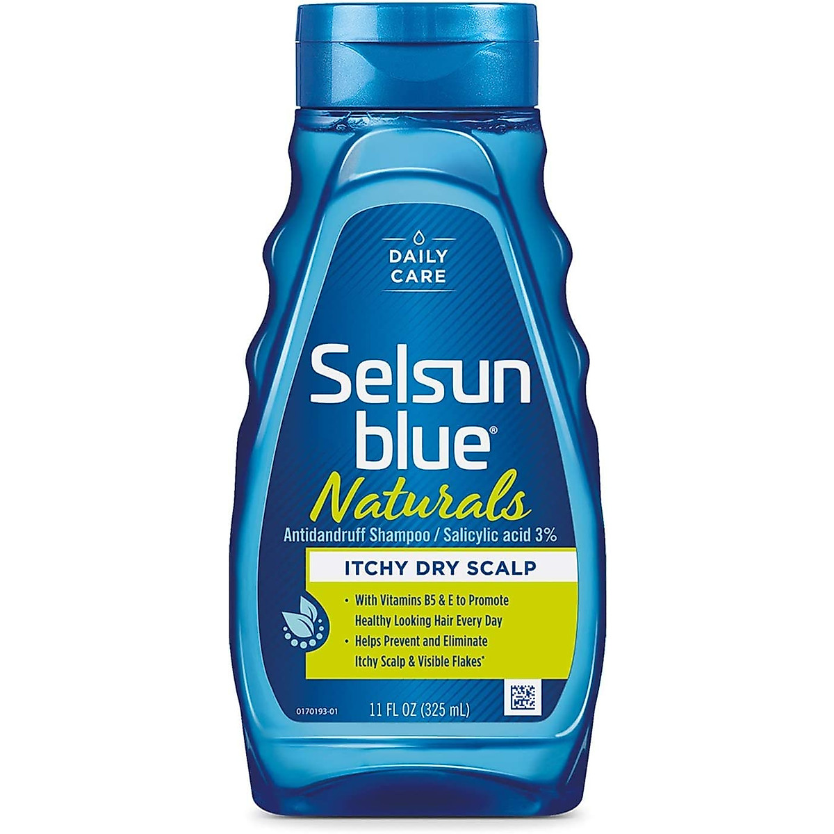 Selsun Blue Shampoo Naturals Dandruff Itchy Dry Scalp 11 Ounce (325ml) (2 Pack)