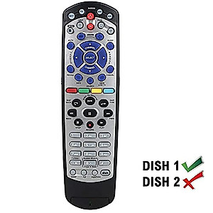 Gvirtue Universal Replacement Remote Control Compatible for Dish Network 20.1 IR Remote Control TV1