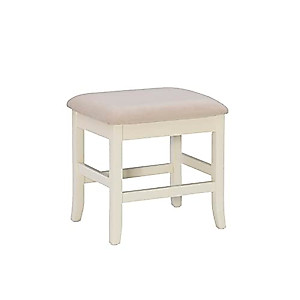 Linon Set, Cream Jackson Vanity, 30" x 36" x 18",