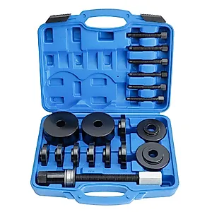 BTSHUB 19pcs Front Wheel Hub Drive Bearing Removal Install Puller Tool Kit Universal