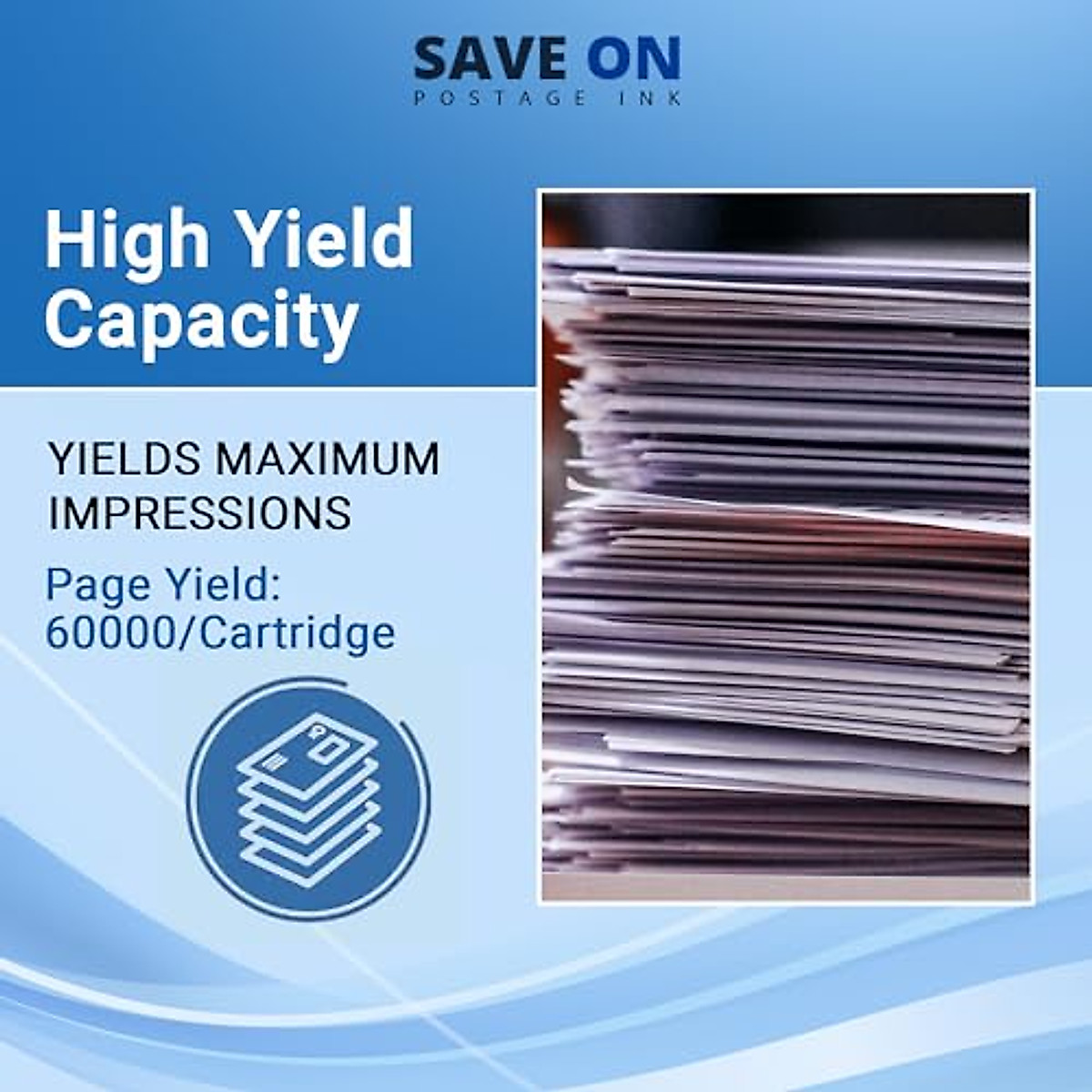 Save On Postage Ink Compatible PB 787-1 Red Postage Machine Ink - Cartridge for Sendpro P/Connect+ Series Mailing System, 787-1 Extra High Yield Red Ink Cartridge - Postage Meter Cartridge