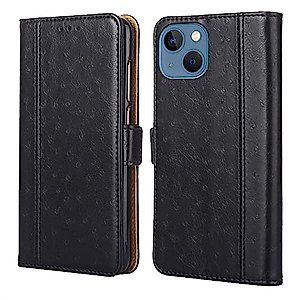 Fansipro Wallet Folio Case for Samsung Galaxy S9 Plus, Premium PU Leather Slim Fit Cover for Galaxy S9 Plus, 3 Card Slots, Well Fit, Black