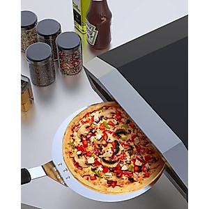 RIEDHOFF 12 Gas Pizza Oven, Outdoor Pizza Oven Propane with Foldable Legs, Portable Pizza Oven for Outside, Backyard, Camping, Party Cooking