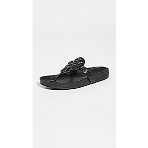 Tory Burch Women's Miller Cloud Sandals, Perfect Black, 8 Medium US