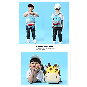 Children Toddler Preschool Backpack Plush Animal Cartoon Backpack Baby Kids School Satchel Travel Lunch Bags Bear