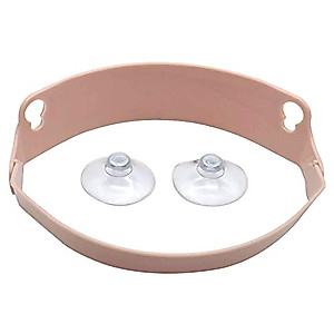 Foldable Kitchen Sink Trash Rack Strong Sucker Garbage Bag Holder Kitchen Trash Bracket Plastic Sink Clip-on Storage Rack, Random Color (Ellipse)