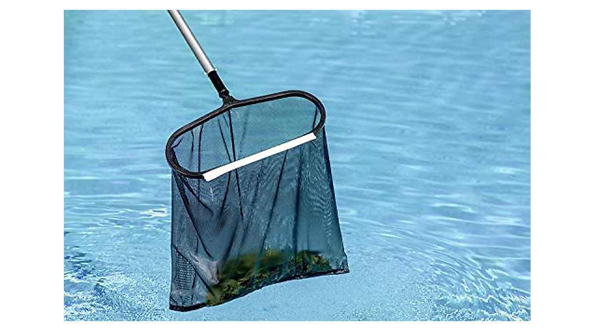 Poolmaster Durable Swimming Pool Leaf Rake - Fine Mesh Net